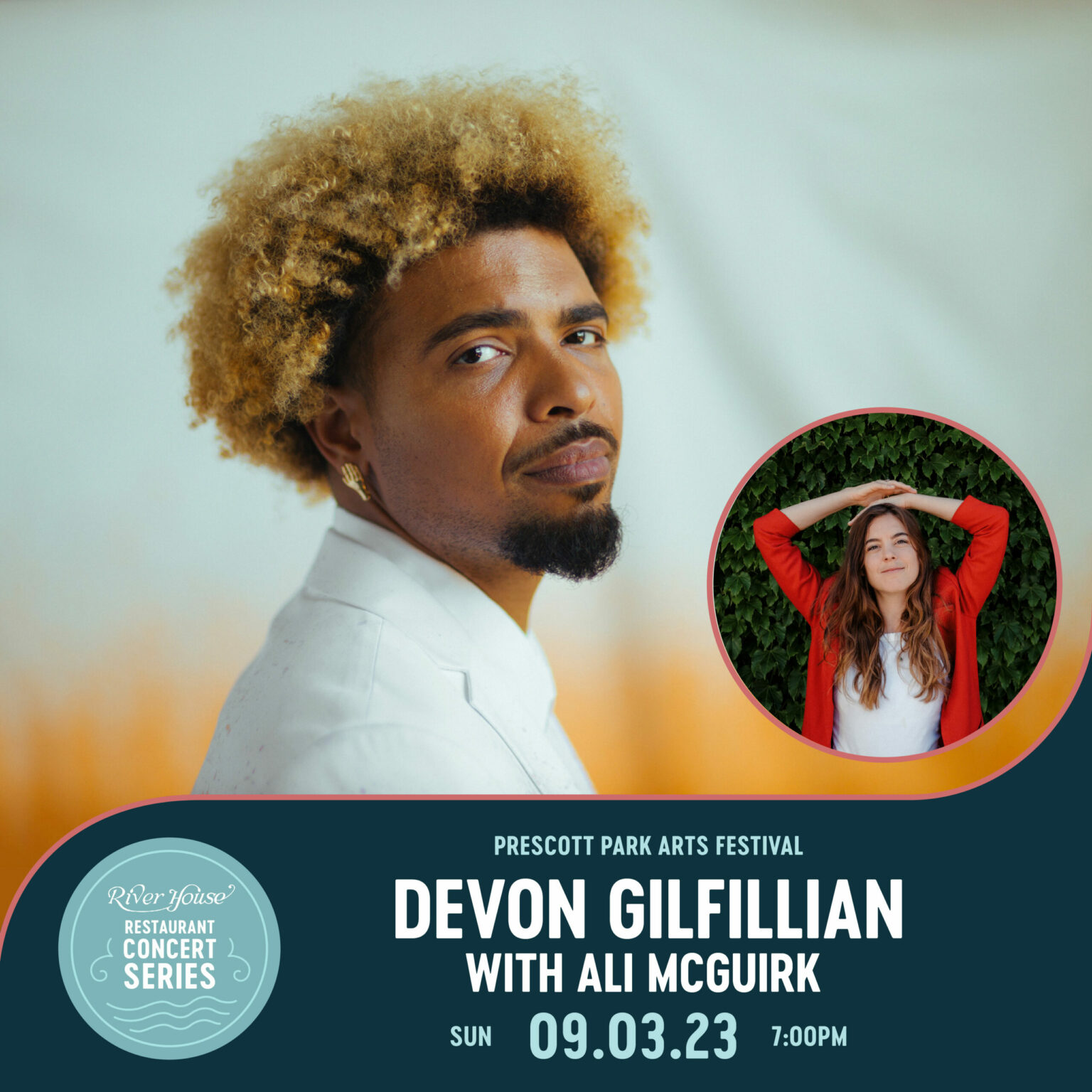 Devon Gilfillian with Ali McGuirk - Prescott Park Arts Festival