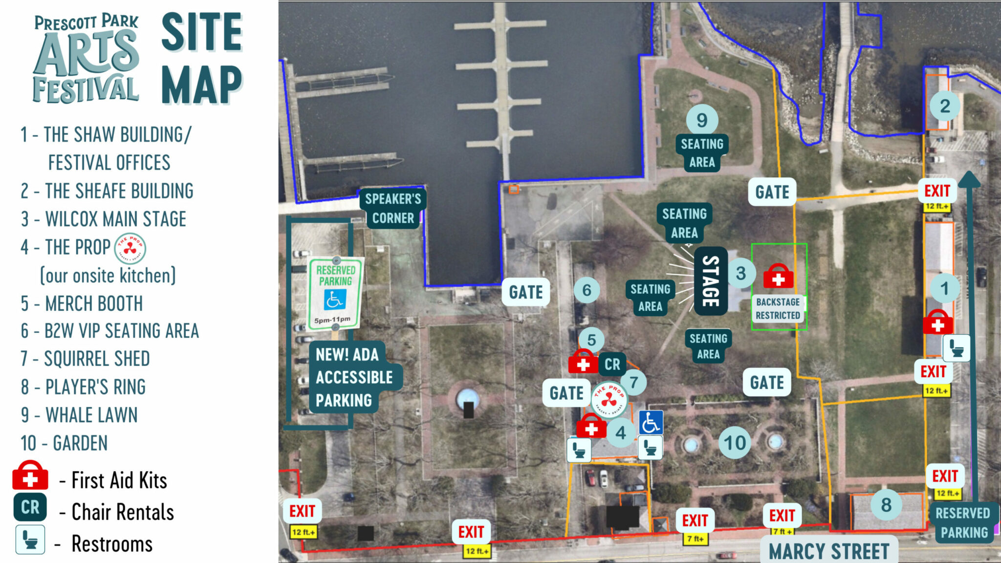 Frequently Asked Questions - Prescott Park Arts Festival