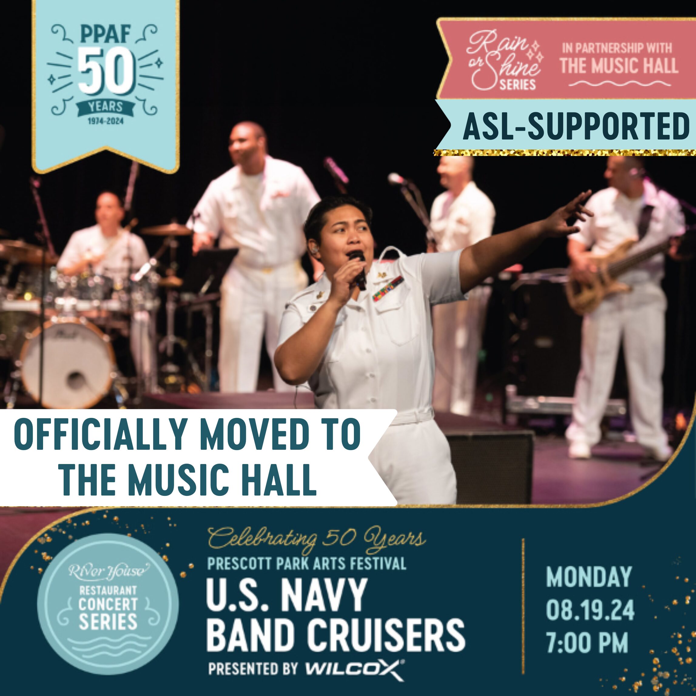 U.S. Navy Band Cruisers - Prescott Park Arts Festival