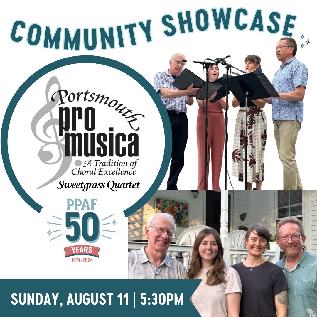 Portsmouth Pro Musica's Sweetgrass Quartet - Prescott Park Arts Festival