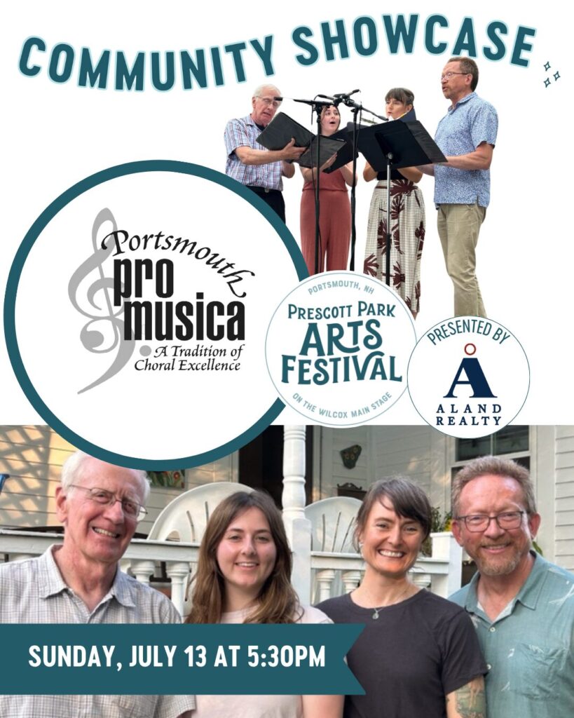 Portsmouth Pro Musica's Sweetgrass Quartet - Prescott Park Arts Festival